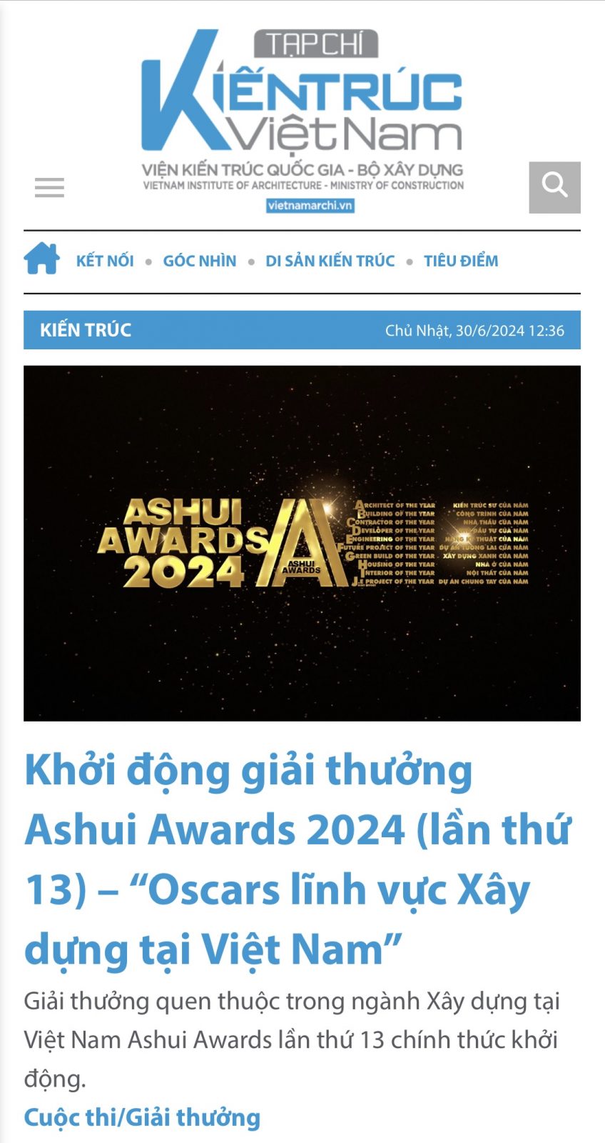 Truyền thông 2024 - Ashui Awards