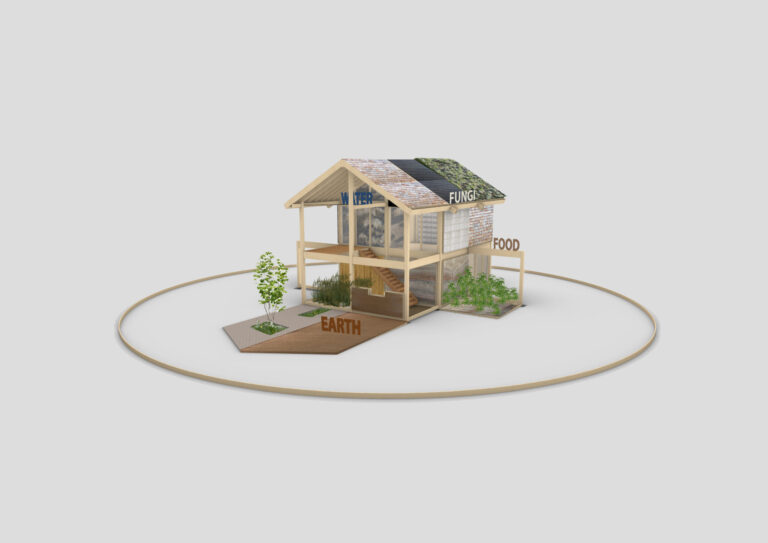 The Exploded View Beyond Building - ngôi nhà làm từ 100 vật liệu tự ...