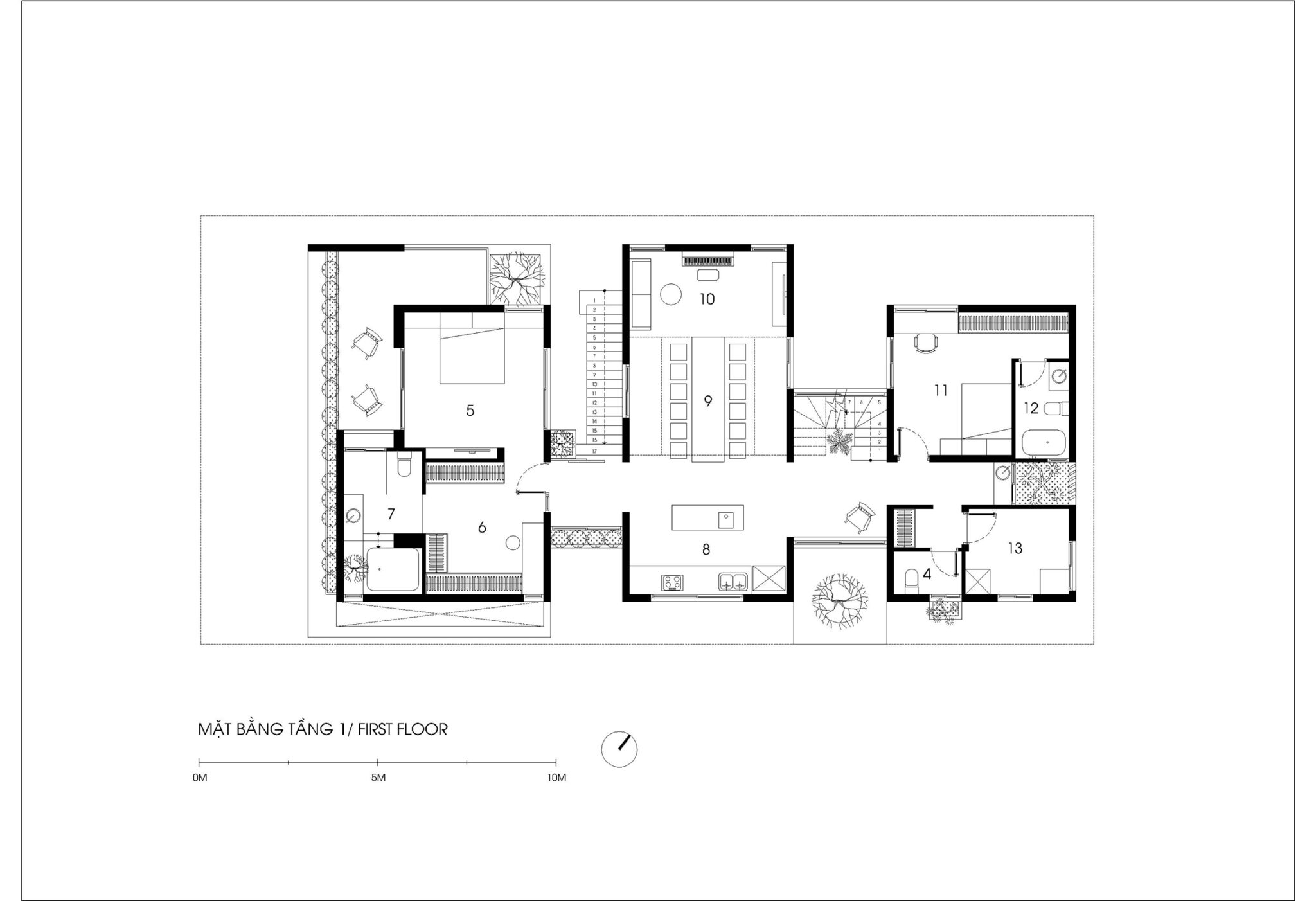 PsA House / thiết kế: PsA House Architecture - Ashui.com