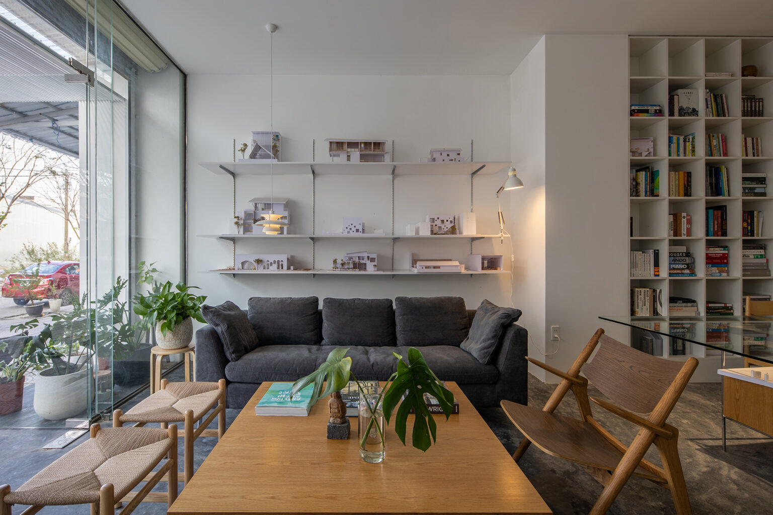 TON’s Workspace / thiết kế: TON Architects - Ashui.com